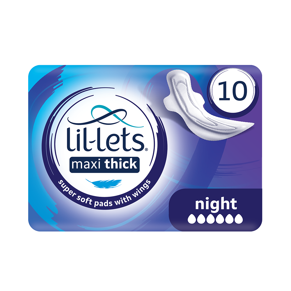 Lil-Lets Maxi Thick Night Pads | Lil-Lets