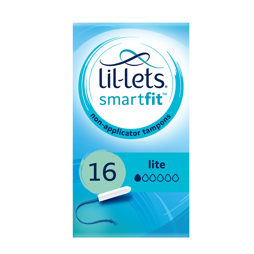 Lil-Lets SmartFit™ Non-Applicator Lite Tampons | Lil-Lets