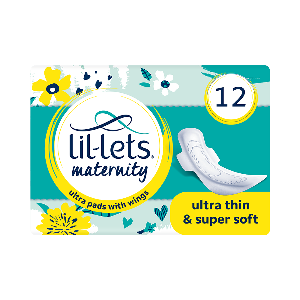 Lil-Lets Maternity Ultra Pads with Wings | Lil-Lets