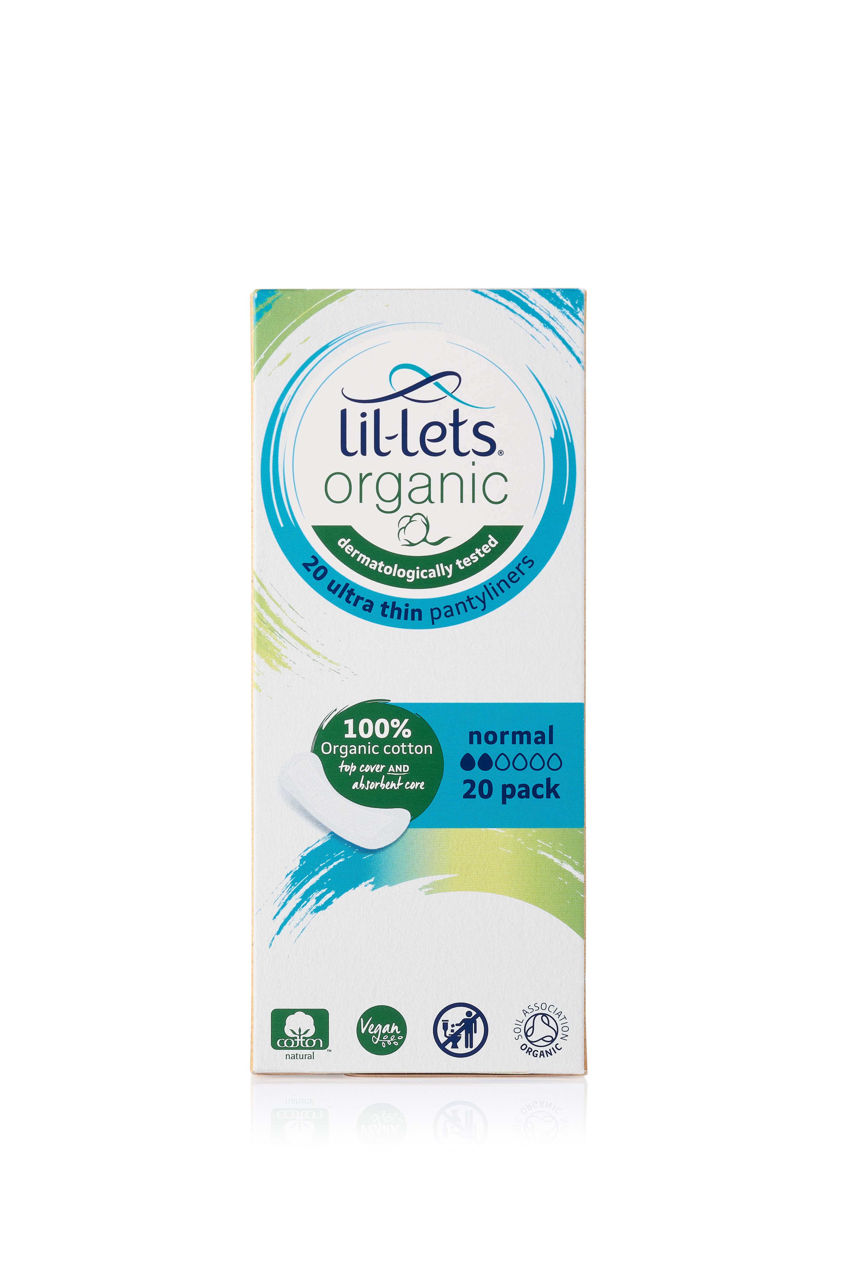 Lil-Lets Organic Ultra Thin Normal Pantyliners | Lil-Lets